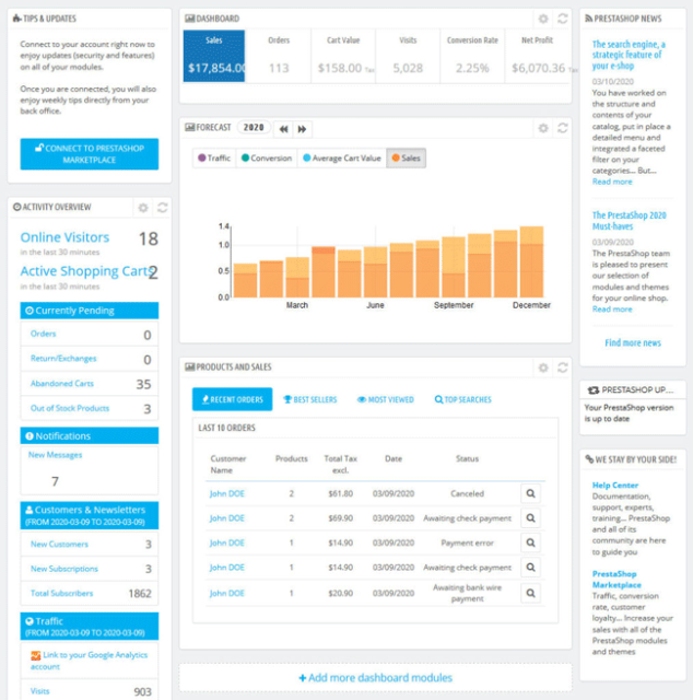 PrestaShop Tutorial for Beginners (Step-by-Step) | WebsiteSetup