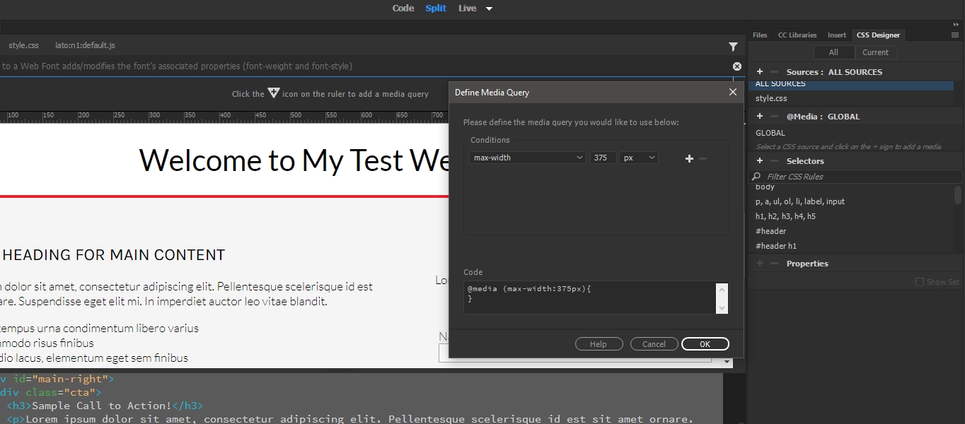 Simple Dreamweaver Tutorial How To Make A Webpage Step By Step