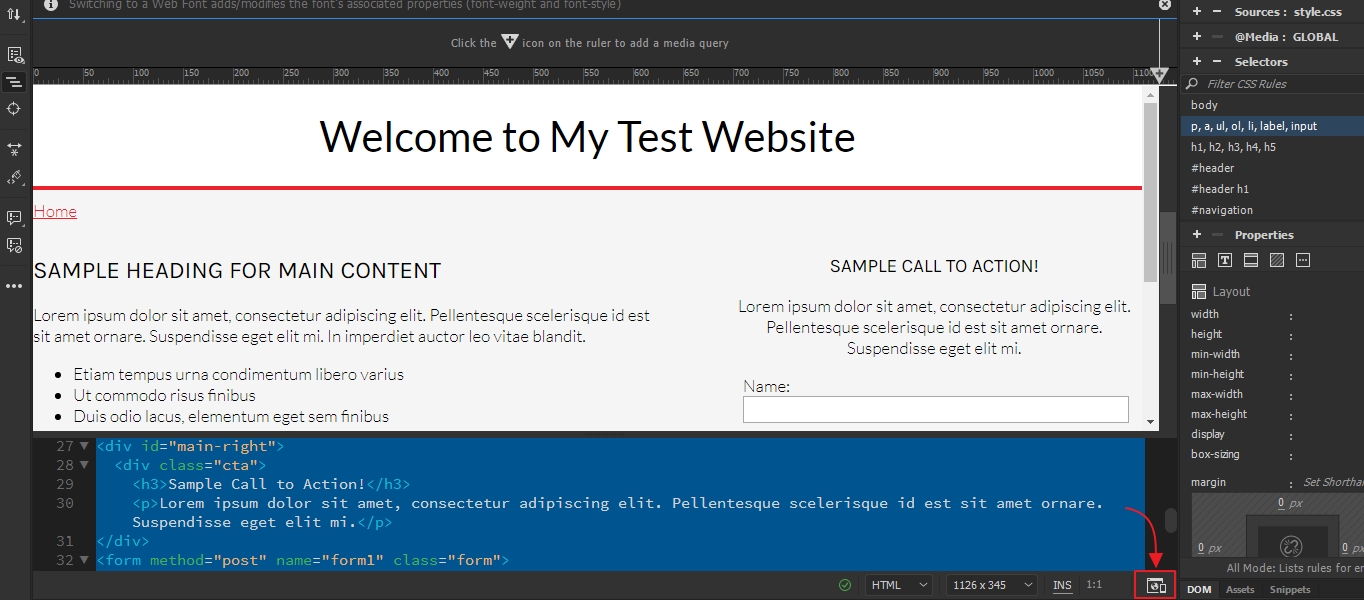 Simple Dreamweaver Tutorial: How to Make a Webpage (Step By Step)