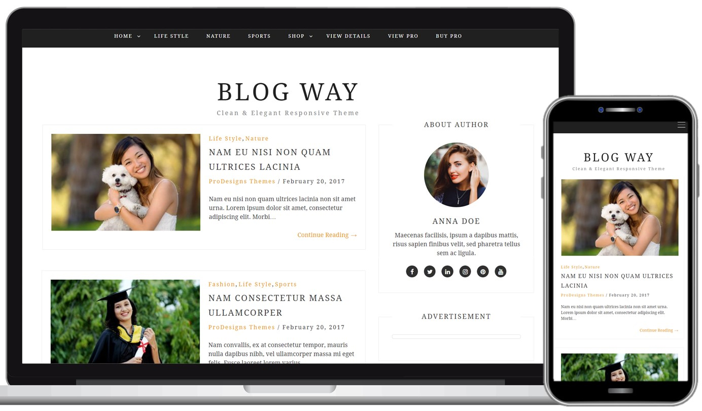 55+ Best Free WordPress Themes for 2021 | websitesetup.org